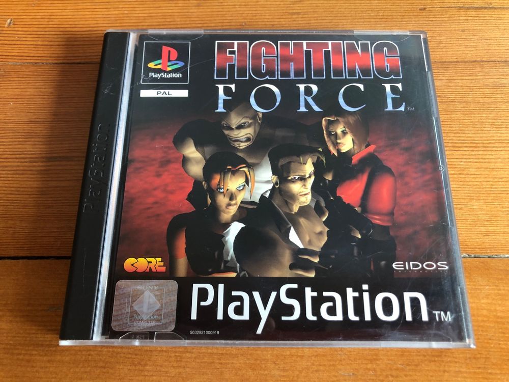 ”Fighting Force“ PS1 PAL Spiel 1997 PlayStation | Kaufen auf Ricardo