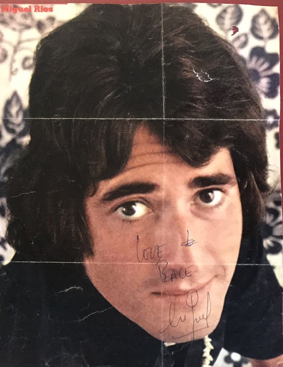 Miguel Ríos A Song of Joy Autogramm Magazinbild 20x27cm (Gebraucht) in Bischofszell für CHF 7.8 ...