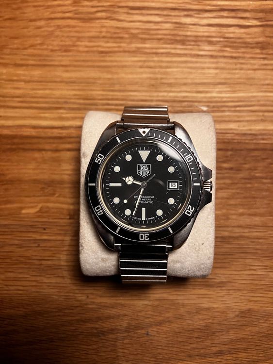 1980's TAG Heuer Professional Diver (Ref. 844/5) (D'occasion) à ...