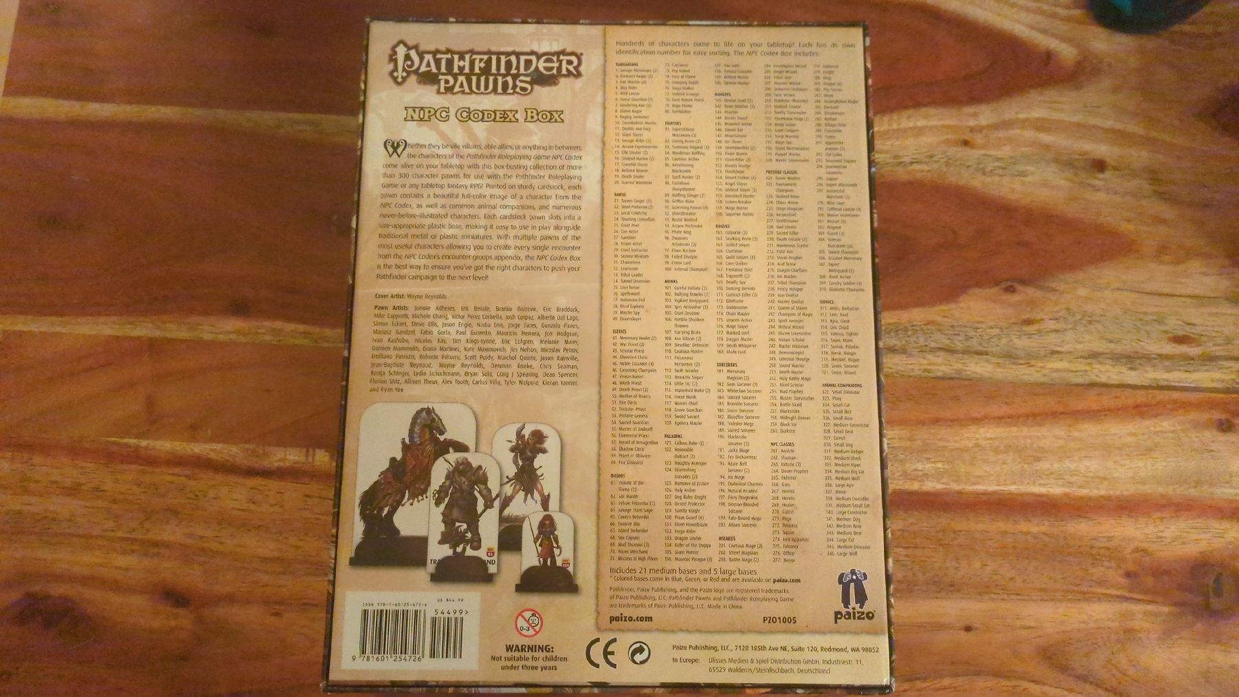 Pathfinder Pawns NPC Codex Box - Guter Zustand (Gebraucht) in Zürich ...