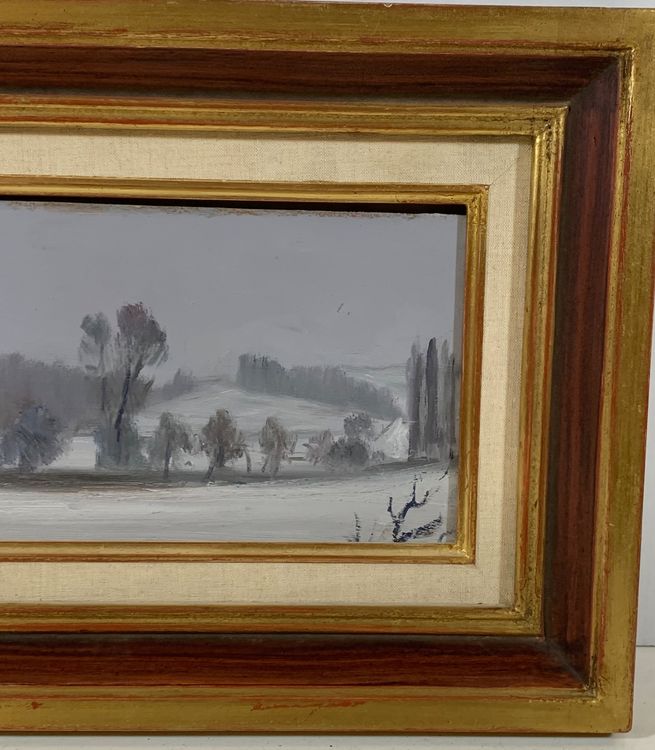 Armand Henri Rouiller (1901-1977) Winterlandschaft Gemälde (Gebraucht ...