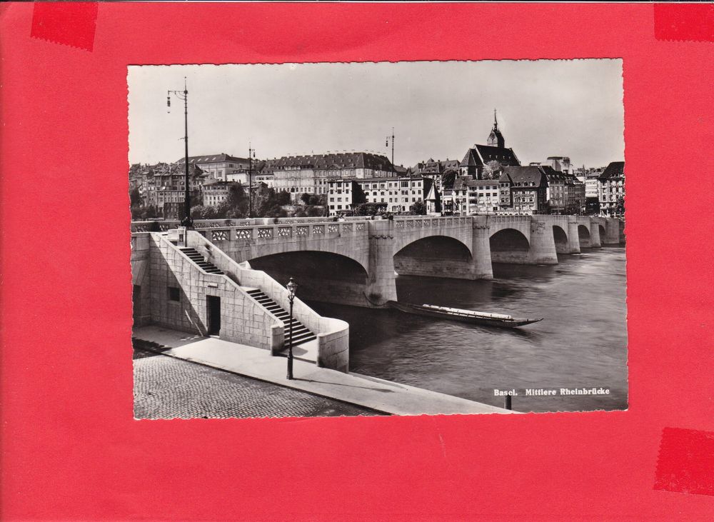 Basel, mittlere Rheinbrücke | Kaufen auf Ricardo