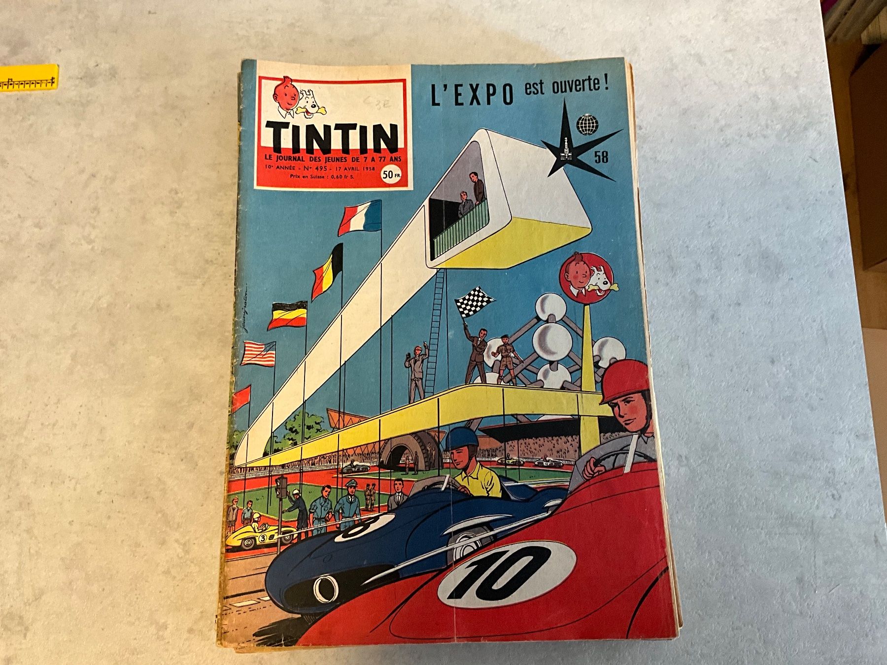 16 x Tintin (Journal de) 1958 (D'occasion) à Agriswil pour CHF 15 ...