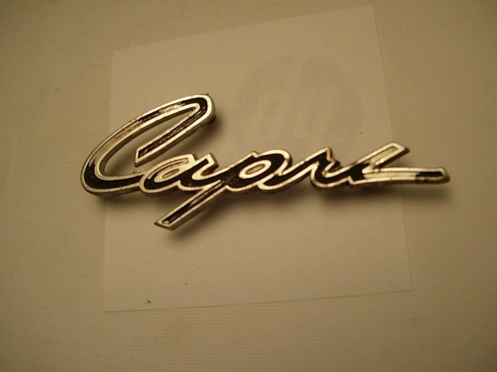 Ford Capri Emblem "CAPRI" (Gebraucht) in Hagneck für CHF 9 – mit ...