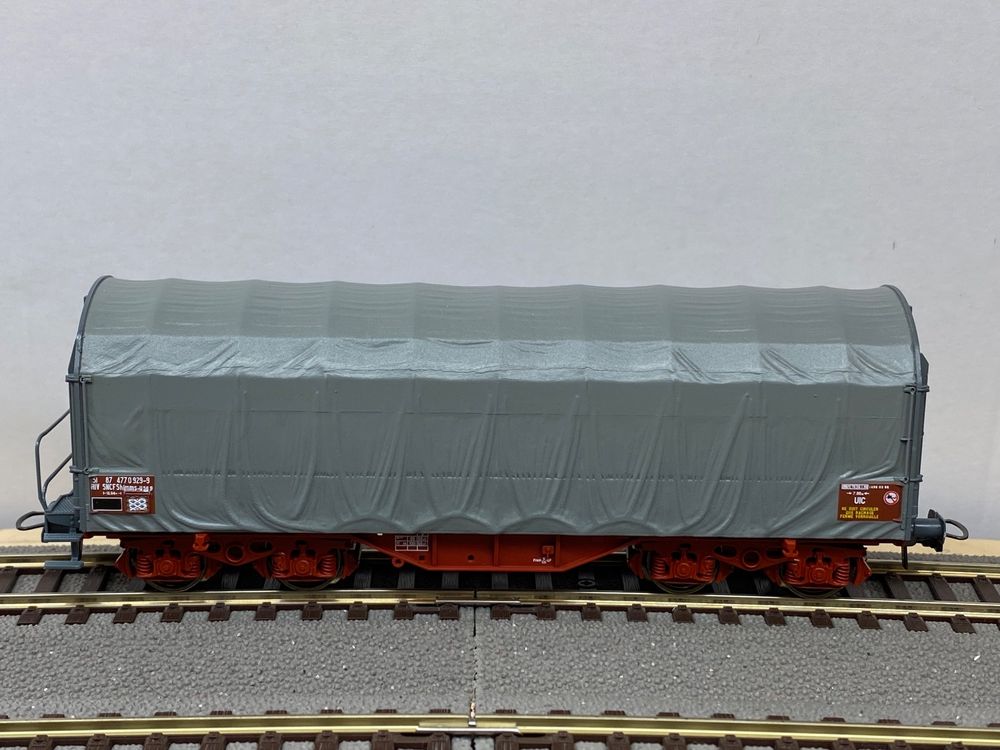 3 x Roco (H0 GS) NS/SNCF vierachsige Schiebeplanenwagen | Kaufen auf ...