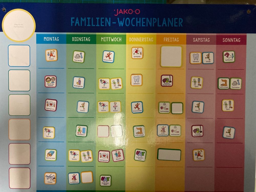 Jako-O Familien-Wochenplaner (Gebraucht) in Fraubrunnen für CHF 23 – mit Lieferung auf Ricardo ...