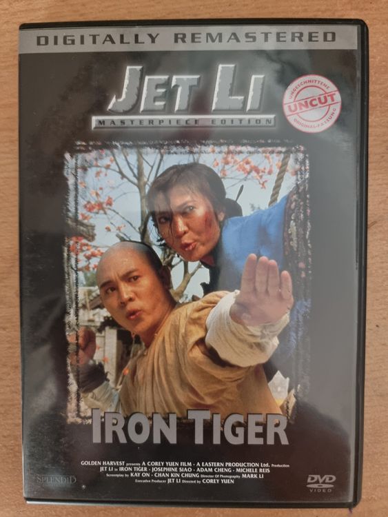 Jet Li - Iron Tiger (DVD, Uncut) - Top Zustand! (Gebraucht) in Näfels ...