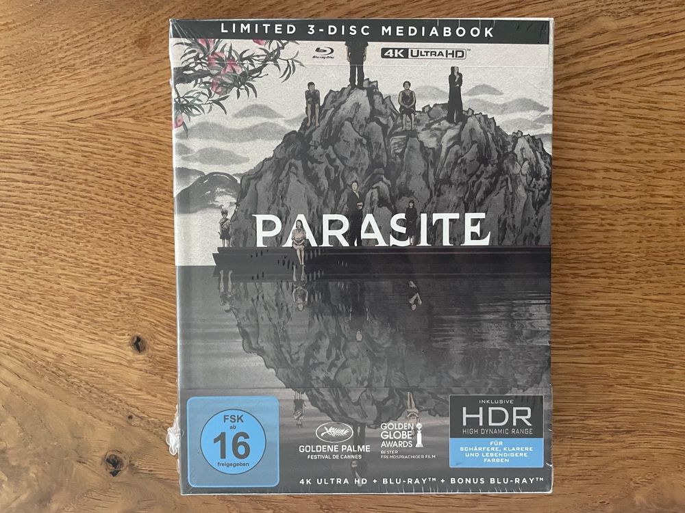 Parasite Mediabook Limited Edition 4K UHD (Neu und originalverpackt) in ...