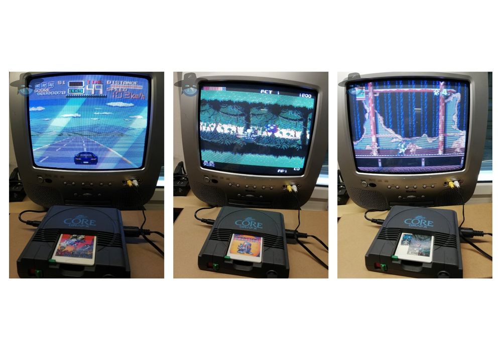 NEC PCEngine Core Grafx Set / alles getestet ! (Gebraucht) in St ...
