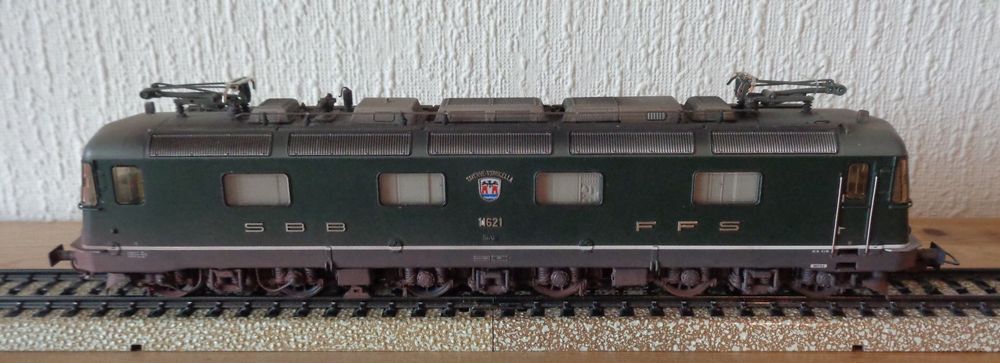 Roco 11621, Re 6/6 der SBB, leicht gealtert, analog, WS, H0 (Gebraucht ...