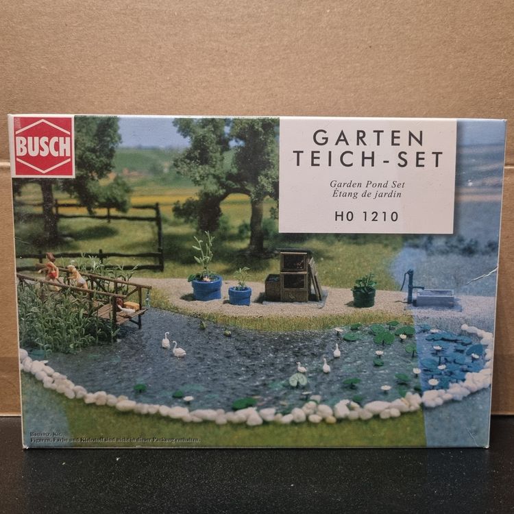 Busch HO Garten Teich-Set 1210 | Kaufen auf Ricardo