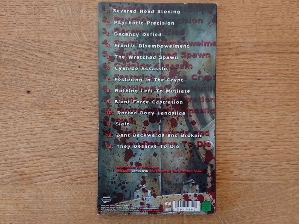 Cannibal Corpse - The Wretched Spawn (Gebraucht) in für CHF 9.9 – mit ...