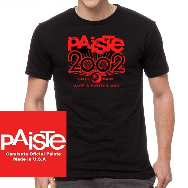 PAISTE T-Shirt 2002 Gr. S (Neu und originalverpackt) in Bühl BE für CHF ...