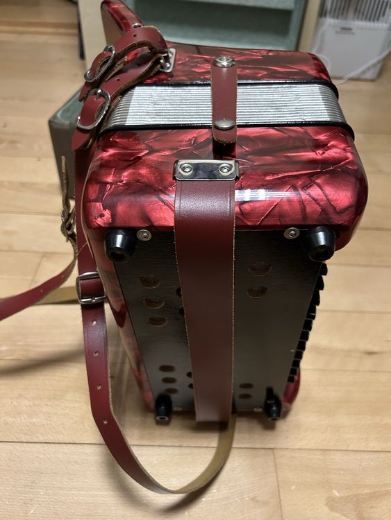 Hohner Junior 48 Handorgel, Akkordeon - Top Zustand! (52) (Gebraucht ...