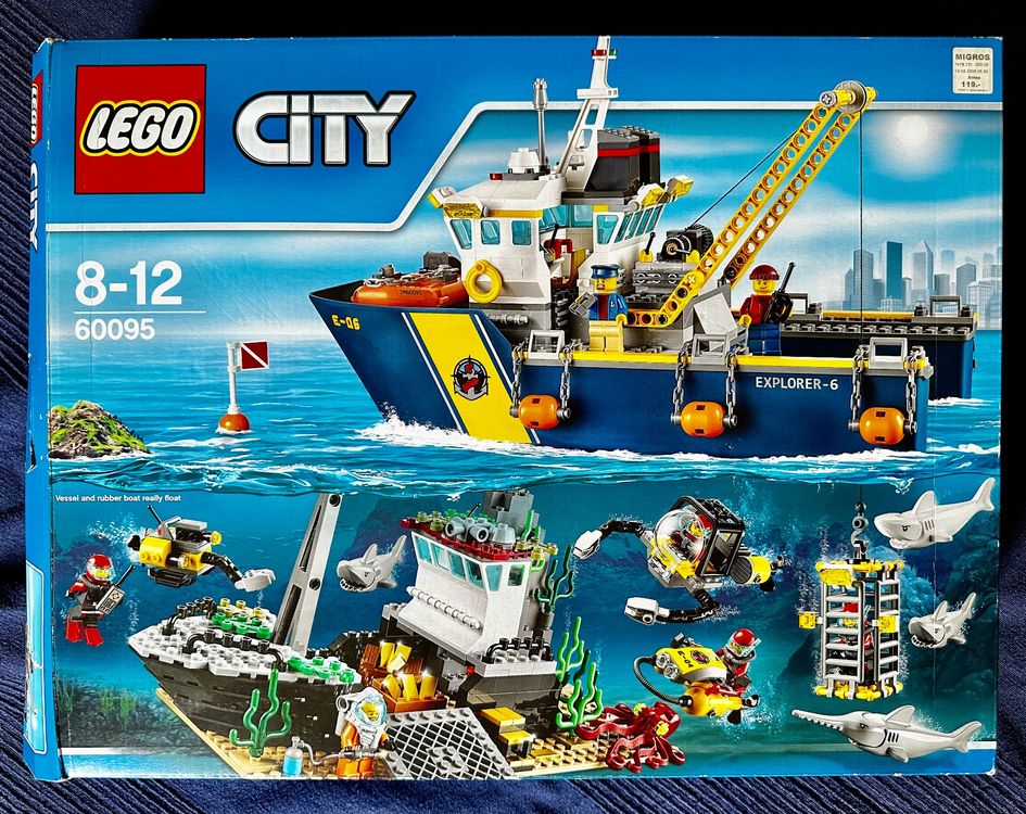 Lego City 60095 Deep Sea Exploration Vessel (Usato) a Bellinzona per ...