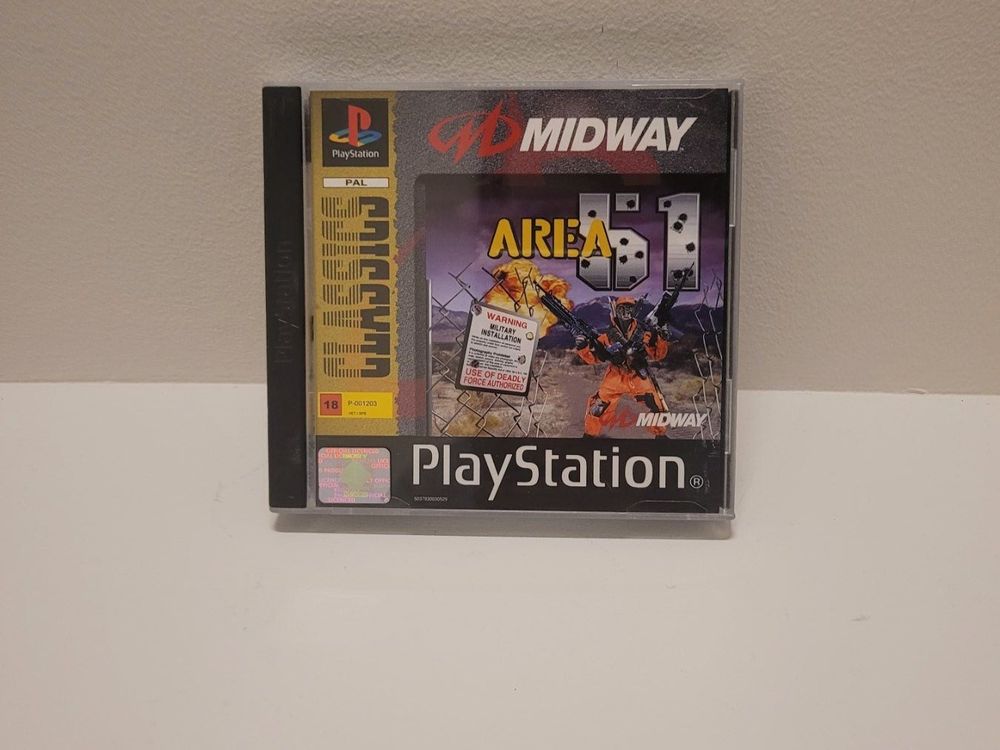 Area 51 (PAL), PS 1 / PSX (Gebraucht) in Uezwil für CHF 49 – mit ...