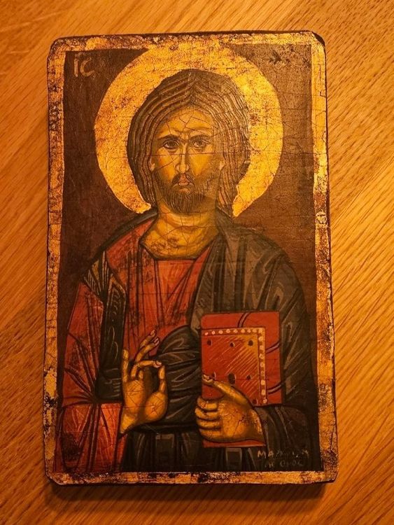 Antike Ikone Jesus Christus - handbemalt (Gebraucht) in Bern für CHF 62.5 – mit Lieferung auf ...