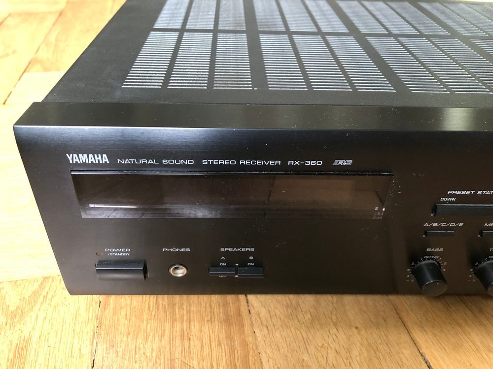 Yamaha RX-360 Natural Sound Stereo Receiver Verstärker HiFi (Gebraucht ...