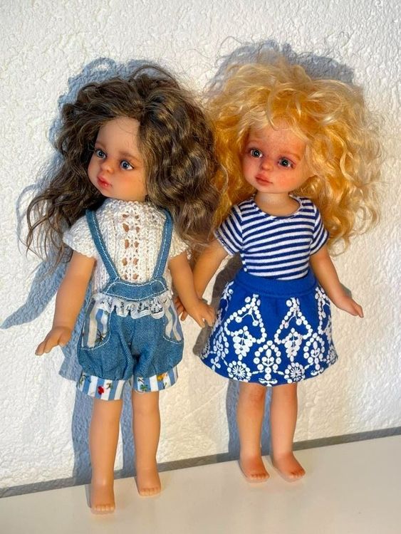 Zwei süsse Mini Paola-Reina Künstlerpuppen | Kaufen auf Ricardo