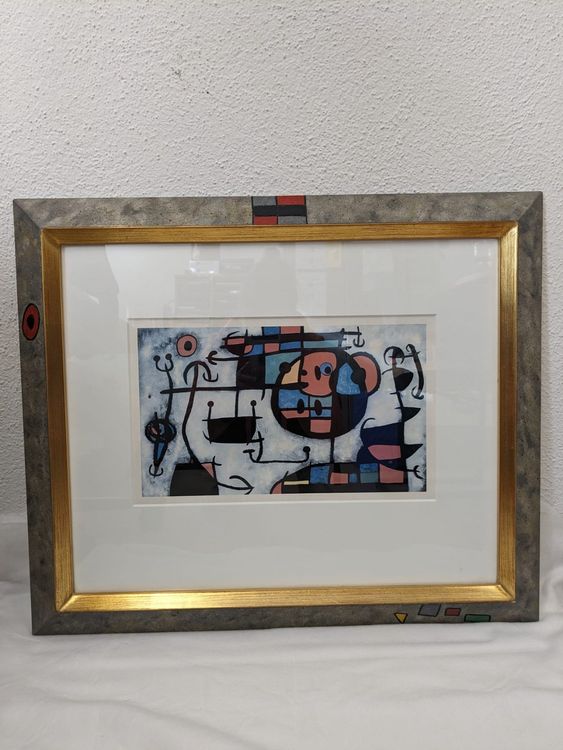 Joan Miro „Hommage à Picasso“ und „La lecon de ski“ (Gebraucht) in ...