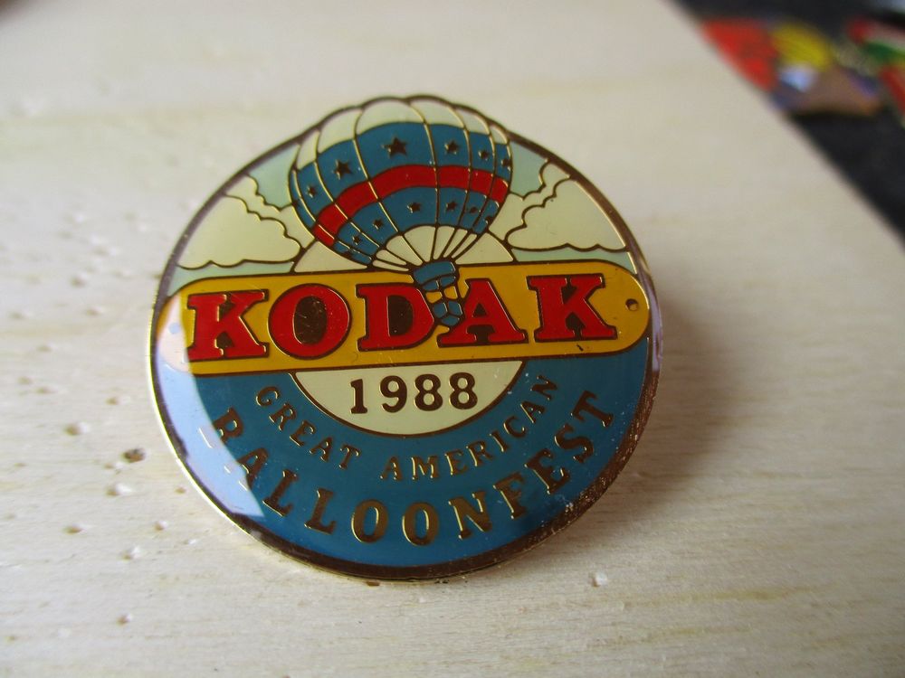 Ballon Heissluftballon Kodak 1988 Grat American Pin RAR (Neu (gemäss ...