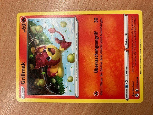 Pokemon Grillmak 037/264 | Kaufen auf Ricardo