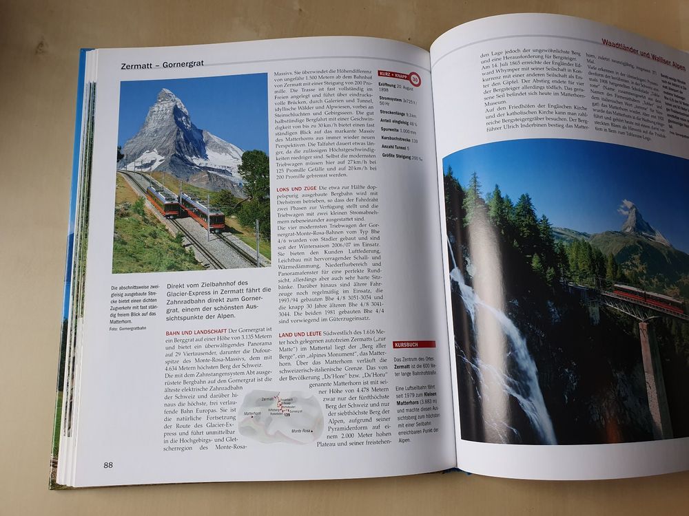 die schönsten Eisenbahnen der Schweiz 50 Traumstrecken | Kaufen auf Ricardo