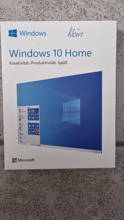 SOFTWARE WINDOWS 10 HOME 1 (Gebraucht) in Neuenhof für CHF 6 – mit Lieferung auf Ricardo kaufen