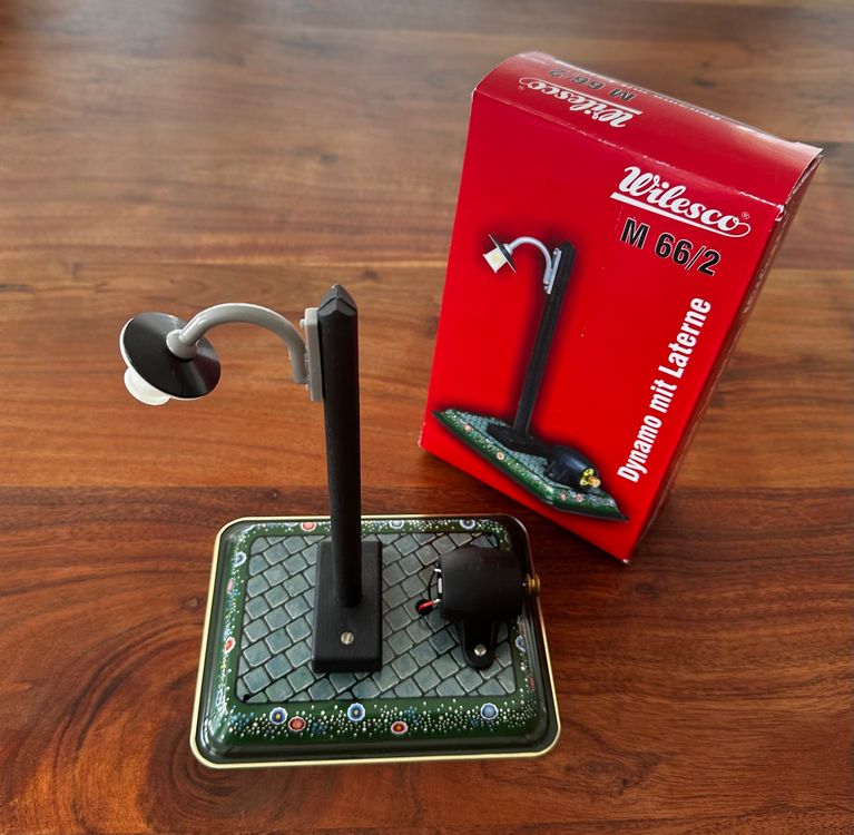 Wilesco Laterne mit Dynamo M 66/2 (Neu (gemäss Beschreibung)) in Arth ...