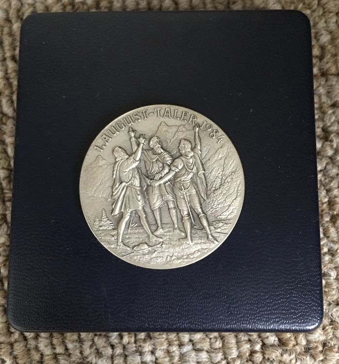 1. August Taler 1984 Silber (Neu (gemäss Beschreibung)) in Spiez für CHF 20 – mit Lieferung auf ...