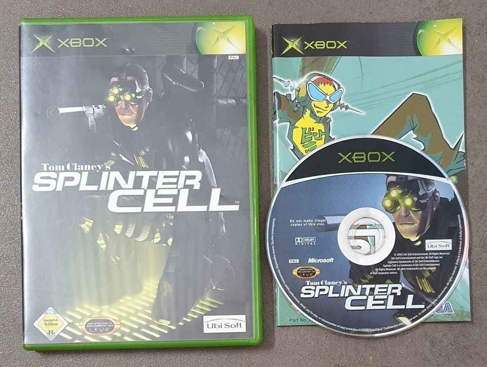 XBOX Classic Tom Clancy's Splinter Cell | Kaufen auf Ricardo