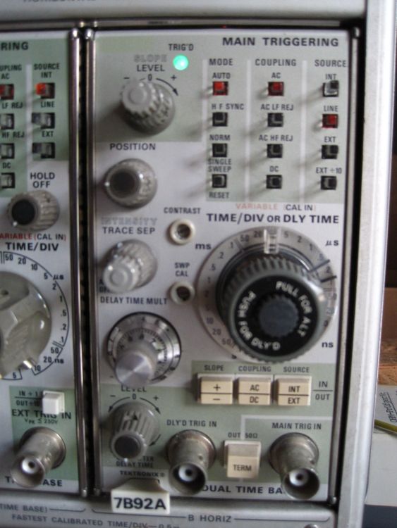 Tektronix Zeitbasis 7B92A (Gebraucht) in Dietwil für CHF 50 – mit ...