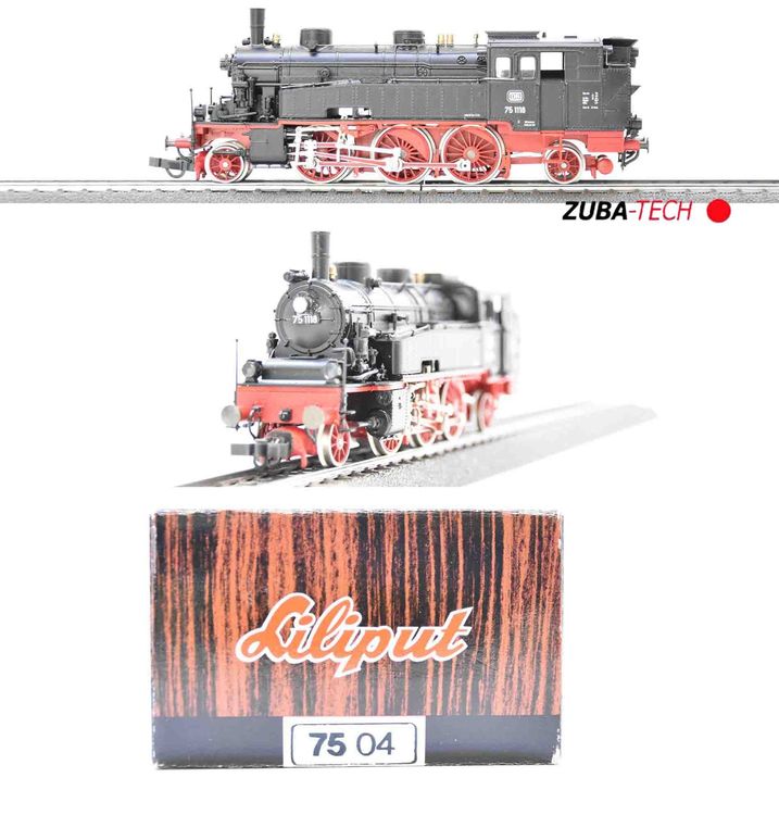 Liliput 7504 Dampflok BR 75 DB H0 GS Analog mit OVP (Gebraucht) in St. Gallen für CHF 34 – mit ...