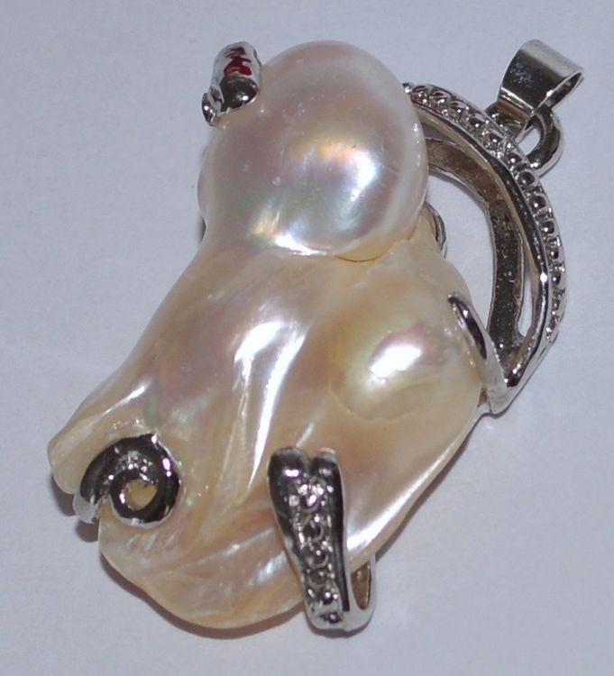 Anhänger ECHTE PERLE 28 mm! (Neu (gemäss Beschreibung)) in Berg TG für ...