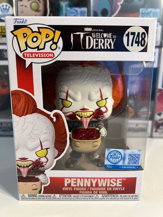 Funko POP! It-Welcome to Derry Pennywise with Head Limitée (Neuf avec ...