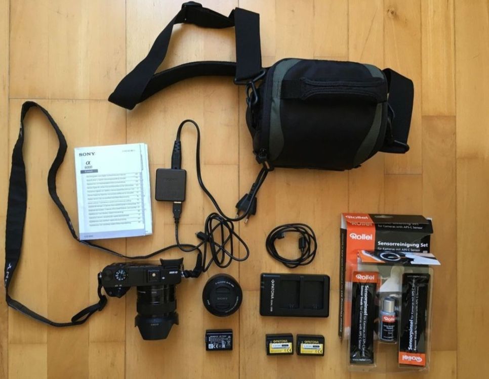 Sony Alpha 6000 mit Selp1650 +SEL35F18 | Kaufen auf Ricardo