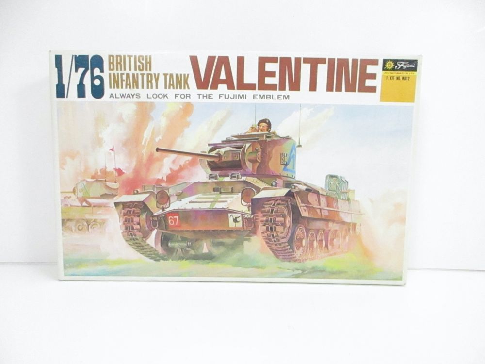 Fujimi Valentine British Infantry Tank / 1:76 (Neu und originalverpackt ...