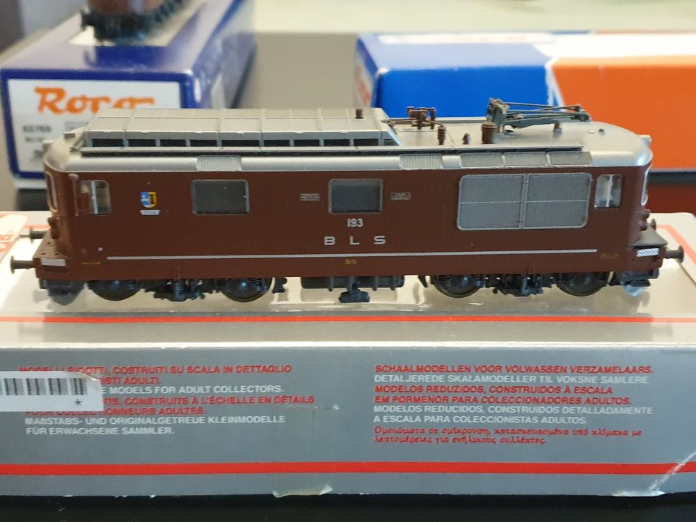 Lima BLS Re 4/4 193 Vevey in OVP analog Gleichstrom (Gebraucht) in Bonstetten für CHF 121 – mit ...