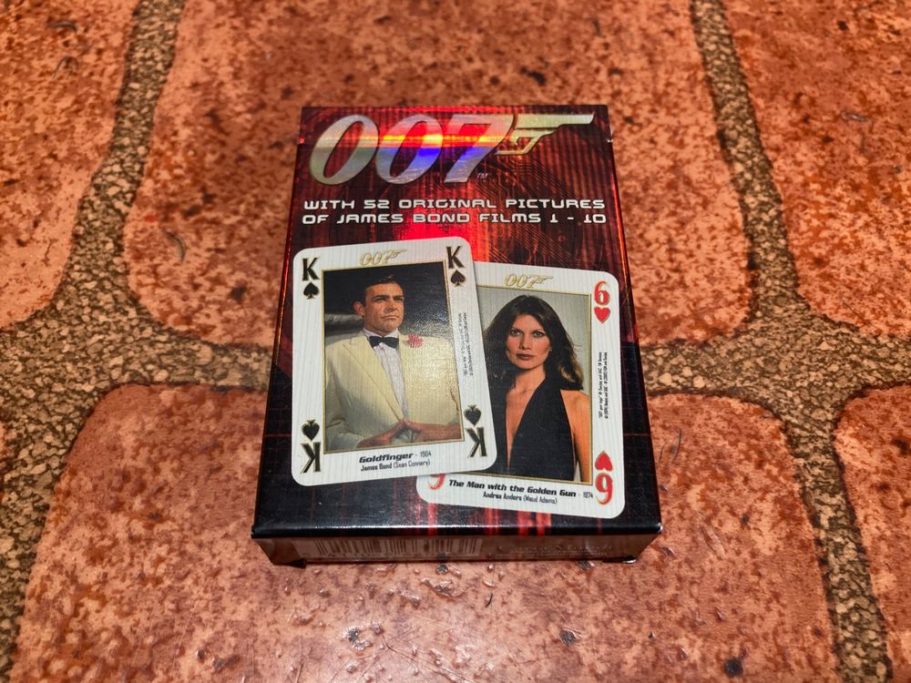 vintage 2002 007 james bond Kartenspiel | Kaufen auf Ricardo