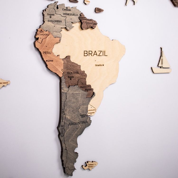 Weltkarte aus Holz: Dein ganz persönliches Reiseabenteuer! (Neu und originalverpackt) in ...