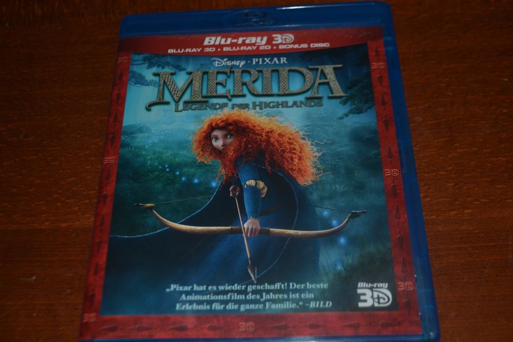 Merida 3D, 2D und Bonus Disc | Kaufen auf Ricardo