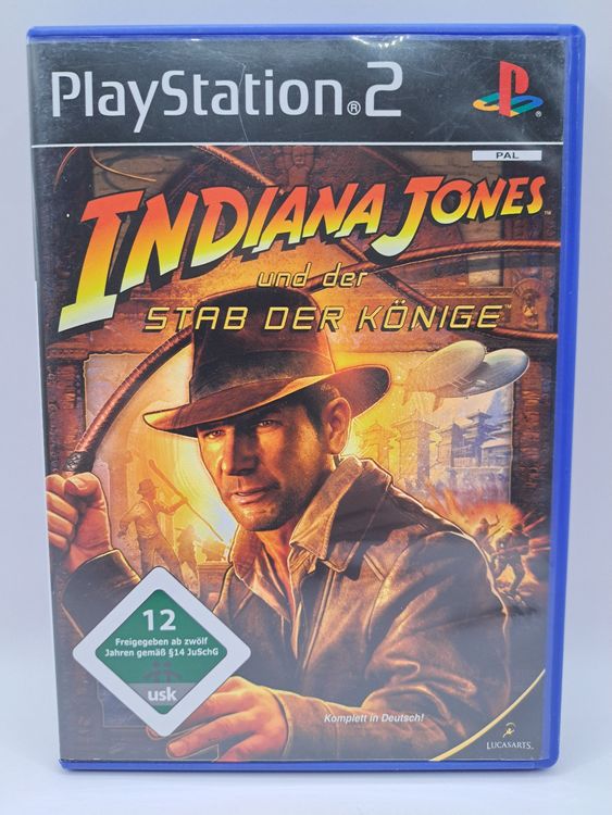 Indiana Jones Und Der Stab Der Könige (Playstation 2/PS2) (Gebraucht ...