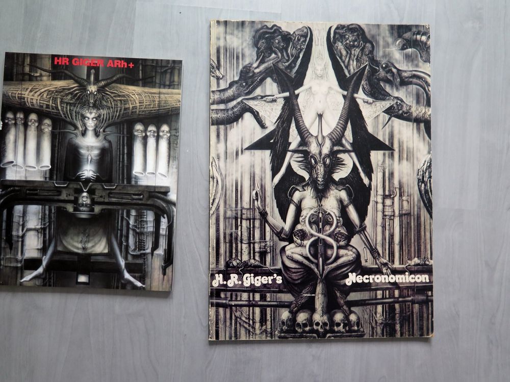H.R. Gigers Necronomicon und H.R. Giger ARH | Acheter sur Ricardo H.R. Gigers Necronomicon und H.R. Giger ARH | Acheter sur Ricardo