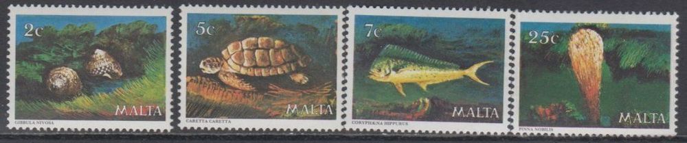 Malta/Malte 1979 Meeresfauna - Faune Marine (Neu und originalverpackt ...