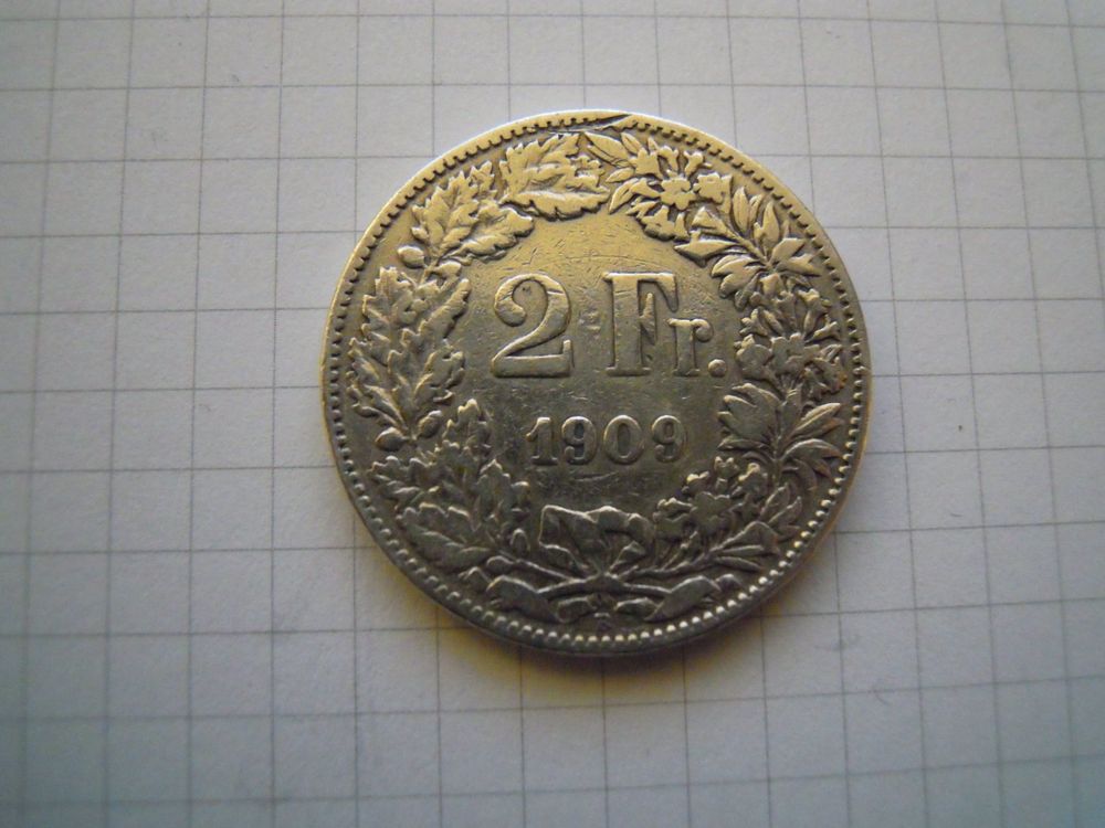 2 Fr. 1909 | Kaufen auf Ricardo