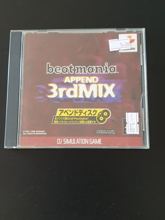 Beatmania Append 3rd Mix PS1 Playstation Japan Import (Gebraucht) in Wil SG für CHF 2 – mit ...