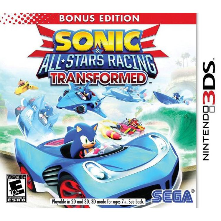 Sonic & All-Stars Racing Transformed - Nintendo 3DS (Gebraucht) in ...