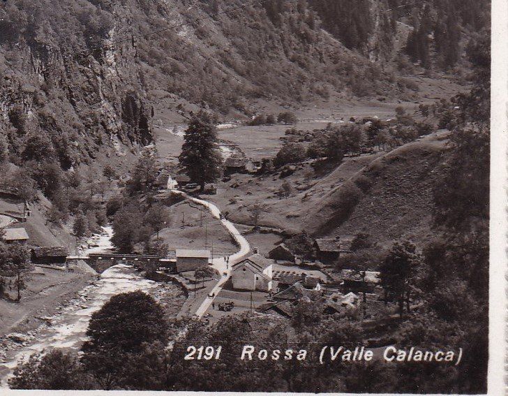 Rossa Valle Calanca Pasticceia Macullo Photo Karte GR (Gebraucht) in ...
