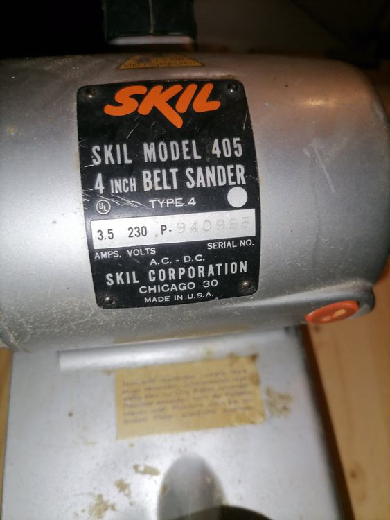 Bandschleifer Skil Model 405 (Gebraucht) in Hallwil für CHF 80 – nur ...