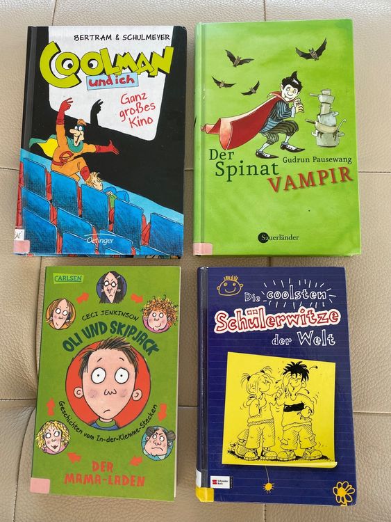 4 coole Bücher für Jungs (Gebraucht) in Meggen für CHF 8 – mit ...